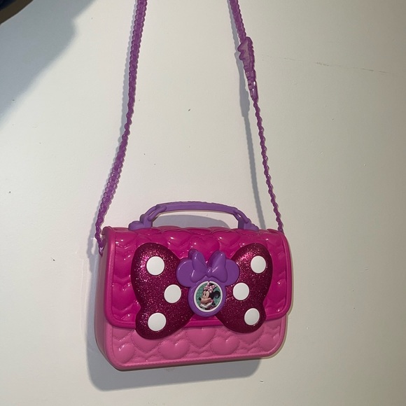 Disney | Accessories | Minnie Mouse Toy Purse With Open Department ...